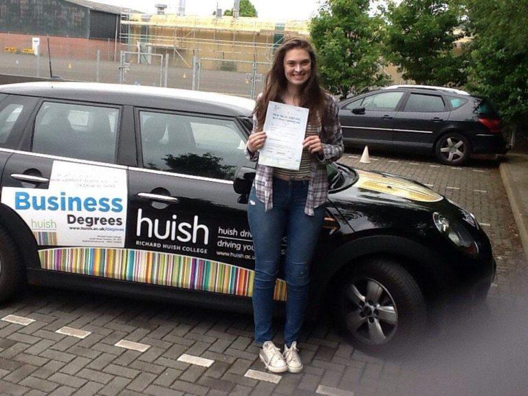 Delighted Katie walks it!! - Green 4 Go Driving School