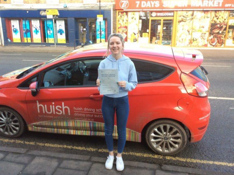 A Fantastic "First" for Becca - Green 4 Go Driving School