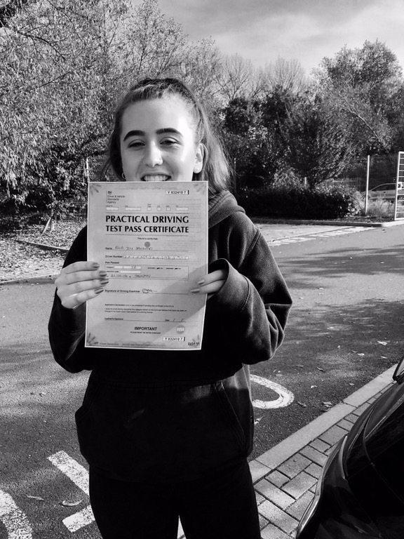 Excellent Ella Passes her Test! - Green 4 Go Driving School